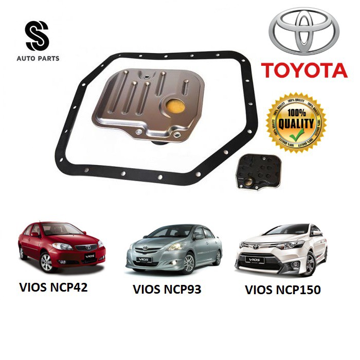TOYOTA VIOS NCP42 / NCP93 / NCP150 AUTO FILTER & GASKET SET ATF GEAR BOX FILTER | Shopee Malaysia