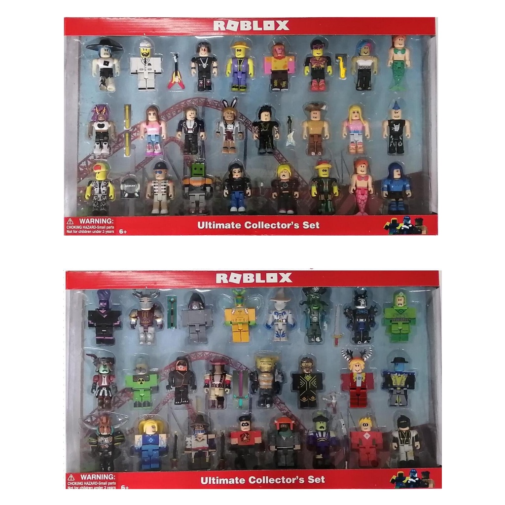 PuasHati New 24pcs Roblox Kids Building Blocks Ultimate Collector Set ...
