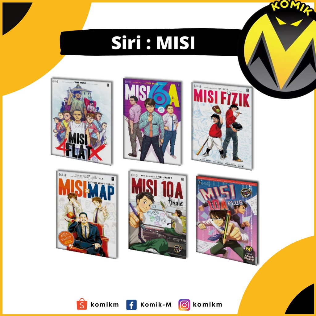 MISI 6A, MISI 10A PLUS, MISI 10A FINALE, MISI FIZIK, MISI 4 FLAT X ...