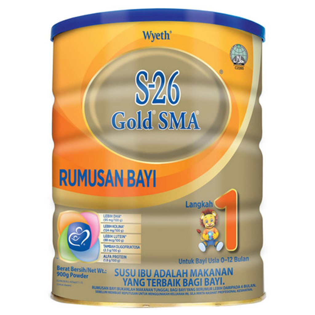 Wyeth S-26 Gold SMA (900g) | Shopee Malaysia