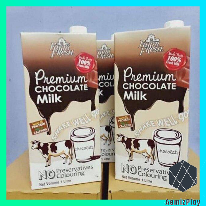 SUSU FARM FRESH COKLAT 1 LITER - Aemiz | Shopee Malaysia