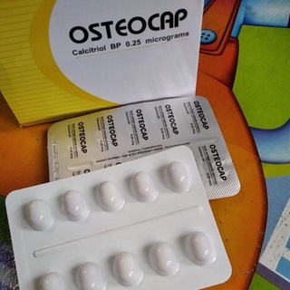 MEGA Osteocap Calcitriol (Rocaltriol) BP 0.25 mcg 10's (Strip) | Shopee ...