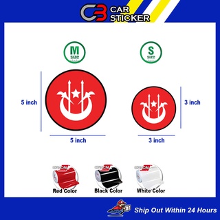 Lambang Bendera Kelantan Sticker Cutting / cs400 | Shopee Malaysia