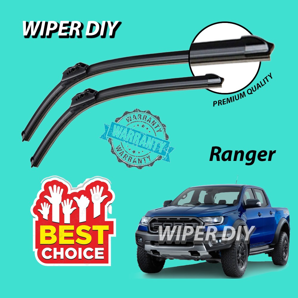 Ford Ranger Raptor Wildtrak T6 Facelift T7 2017 - Present Silicone ...