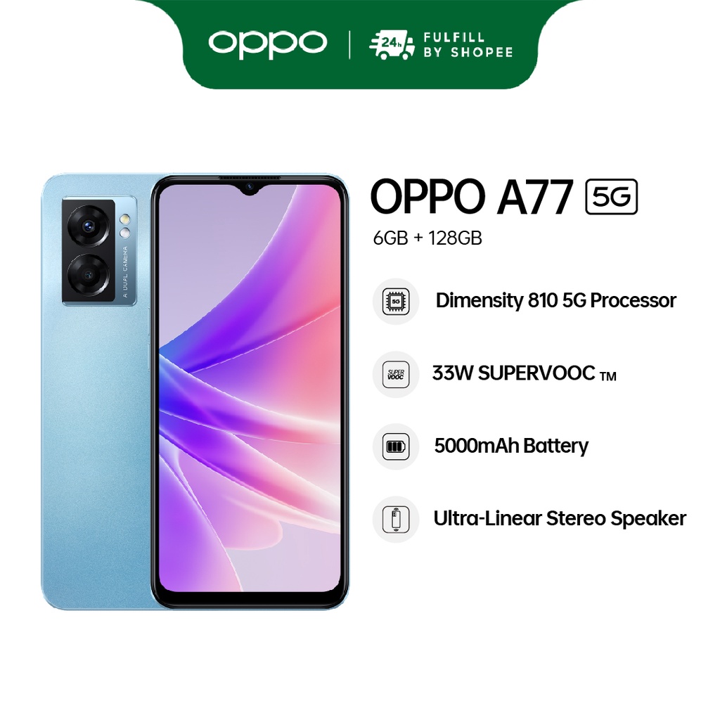 Oppo A77 5G Price in Malaysia & Specs - RM1178 | TechNave