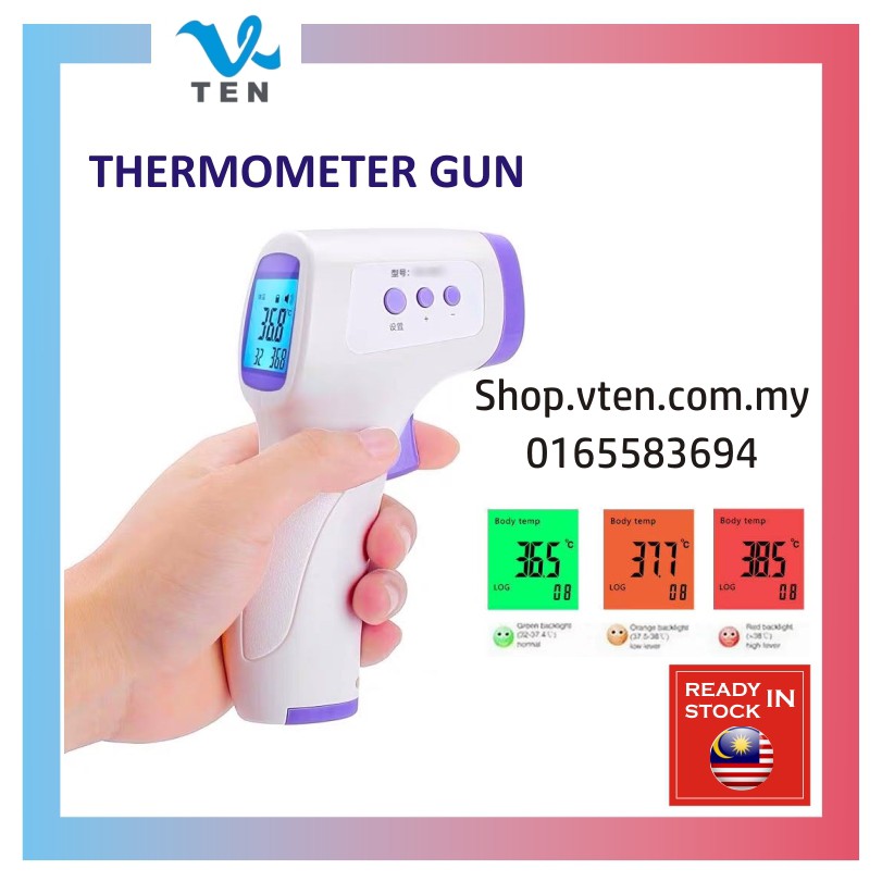 [Ready Stock Malaysia] Non contact Digital Infrared Thermometer Gun ...