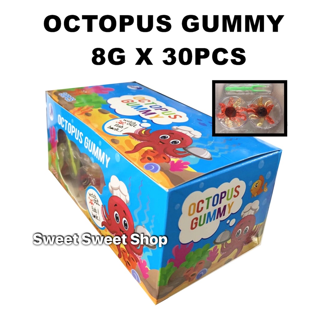 OCTOPUS GUMMY 8G X 30PCS | Shopee Malaysia