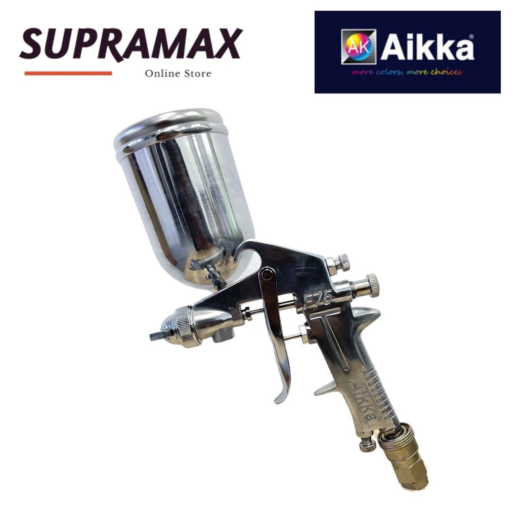 SUPRAMAX AIKKA F75 Gravity Feed Spray Gun| High Pressure Spray Gun with ...