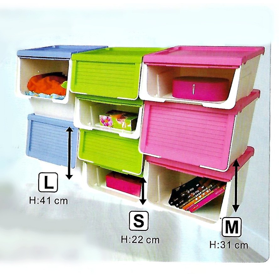 Maxonic Stack Box Drawer / Storage Box / Storage Cabinet / Plastic ...