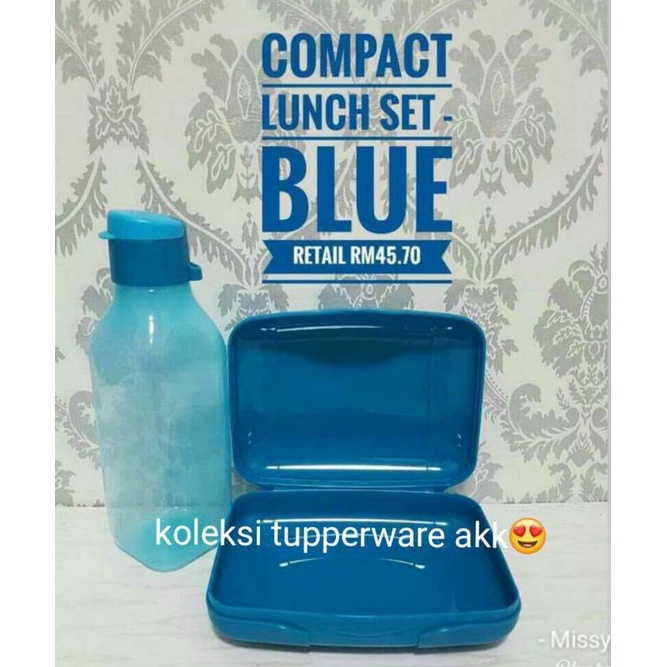 Tupperware Compact Lunch Set | Shopee Malaysia