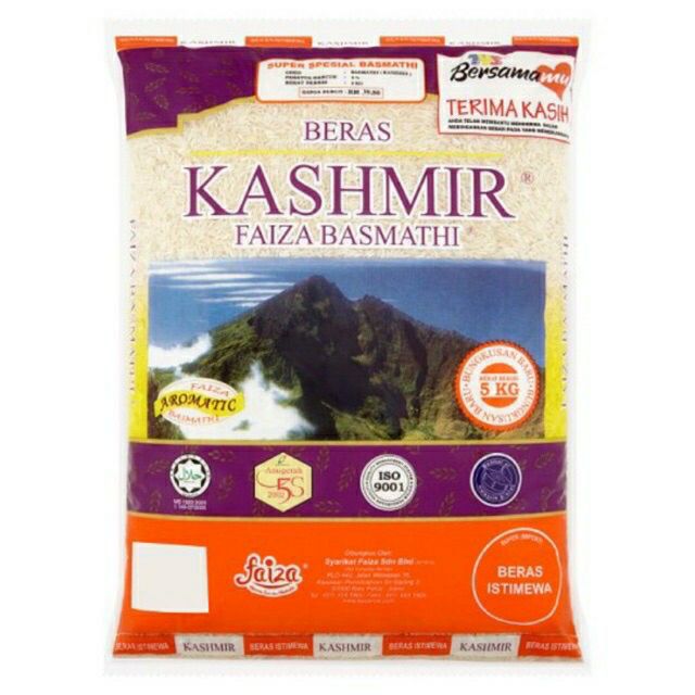 Faiza Beras Kashmir Faiza Basmathi 10KG | Shopee Malaysia