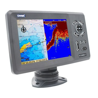 Onwa KCombo-7 GPS Chartplotter with Sonar Fishfinder (7 Inch) | Shopee ...