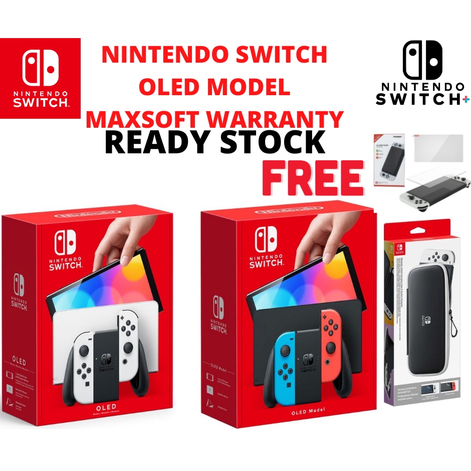 Nintendo Switch OLED Model (Maxsoft 1 YEAR WARRANTY) | Shopee Malaysia