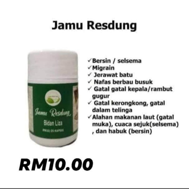 JAMU RESDUNG BIDAN LIZA | Ubat Resdung / Penawar Resdung / Sinus ...