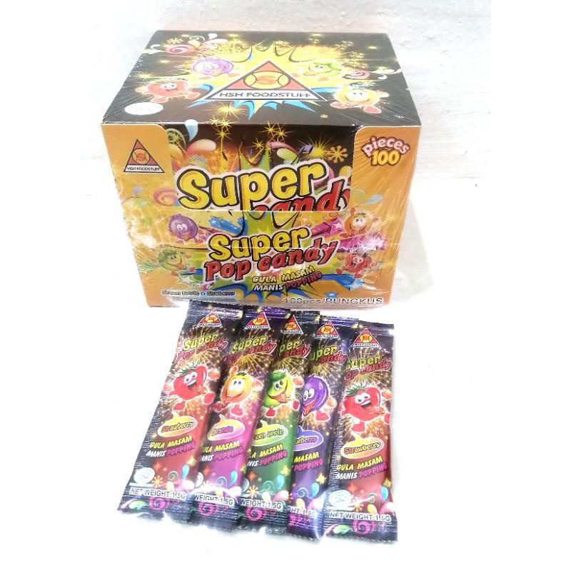 Super Pop Candy/Gula Meletup Mulut 5pcs | Shopee Malaysia