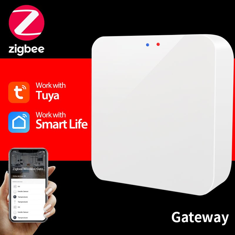 Tuya Zigbee 3.0 Smart Gateway Hub wireless gateway Smart home Smart Life APP Wireless Remote ...