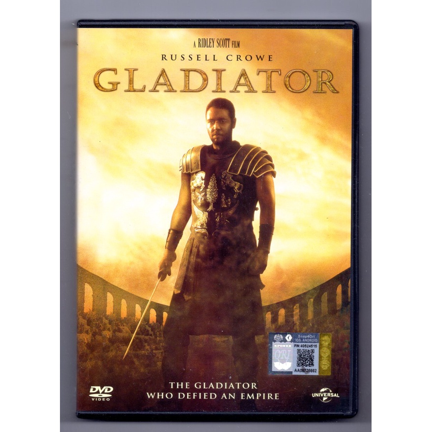 GLADIATOR (DVD ORIGINAL) | Shopee Malaysia