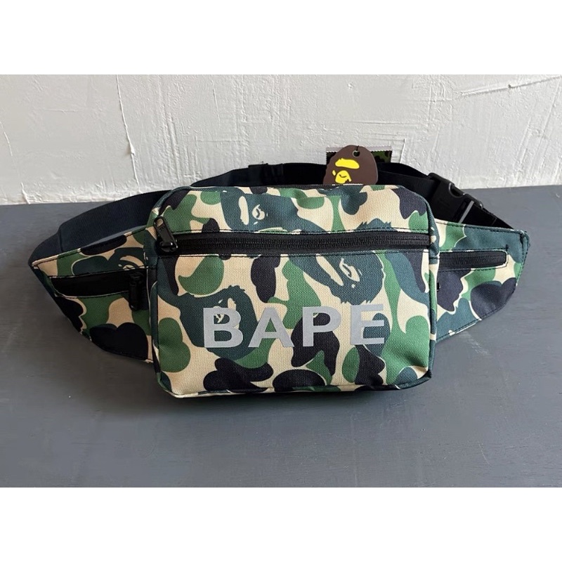 AAPE BAPE A BATHING APE JAPAN Waist bag Chest bag Sling bag Porch ...
