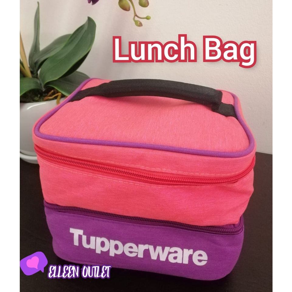 Tupperware Lunch Bag - Dual Compartment | Shopee Malaysia