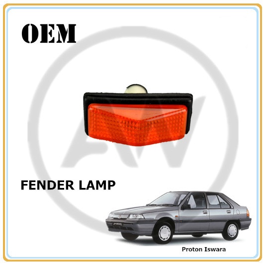 Proton Iswara Front Fender Lamp Light (Orange) | Shopee Malaysia