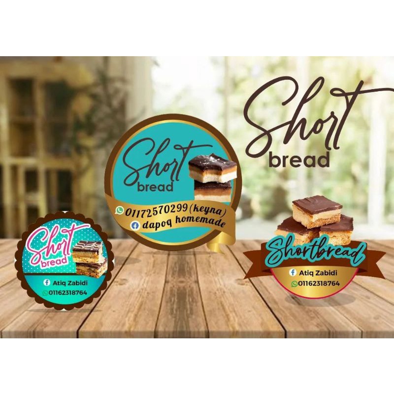 Sticker Kuih Raya Shortbread | Shopee Malaysia