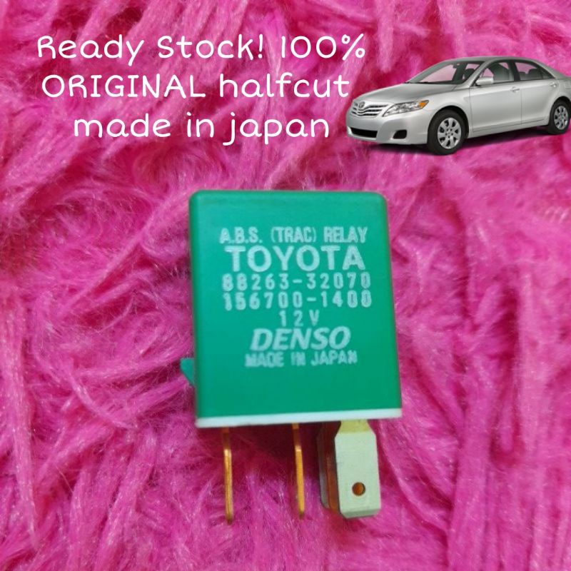Toyota Lexus Green Relay Denso 88263-32070 (5-Pin) ABS TRAC 156700-1400 ...