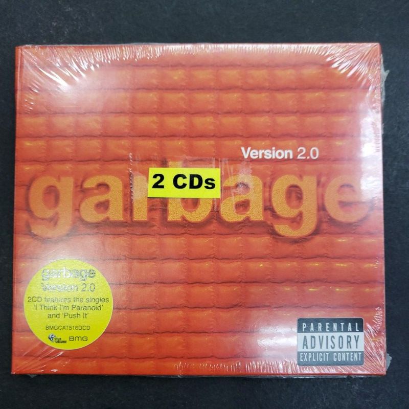 Garbage - Version 2.0 (2CDs) | Shopee Malaysia