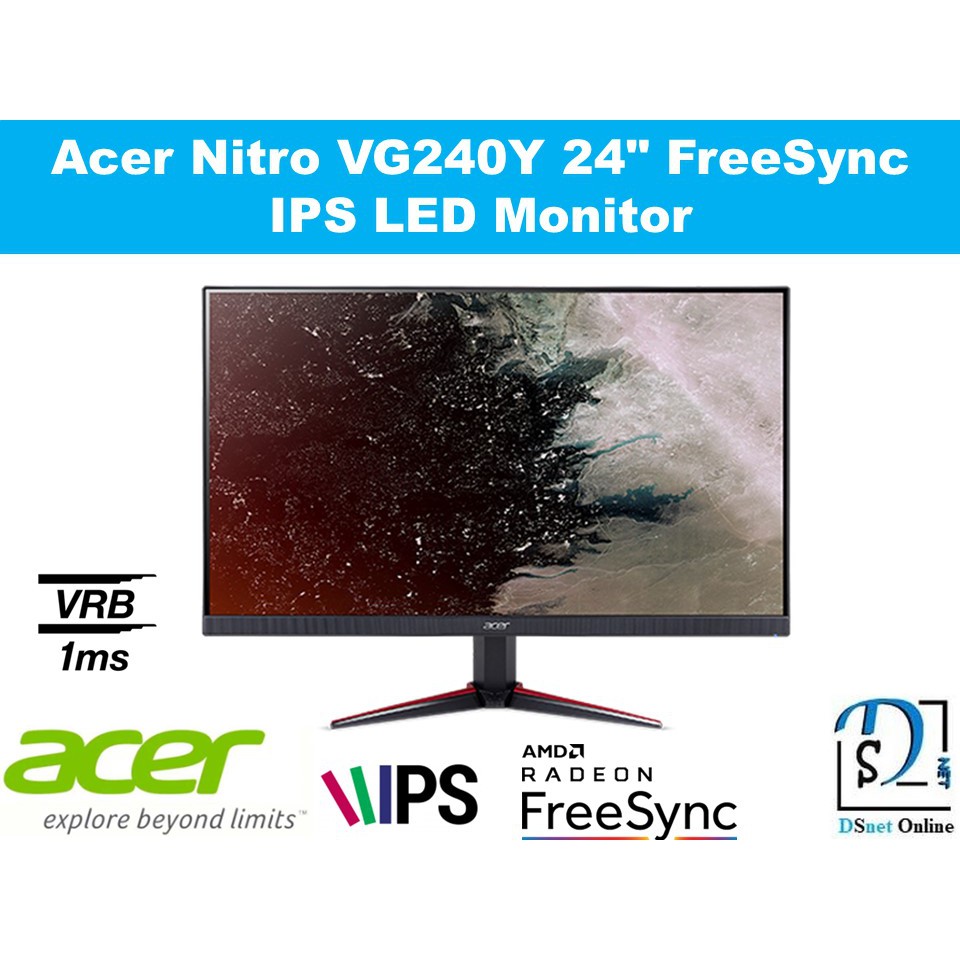 Acer nitro vg240y 24" freesync ips led monitor | BeeCost