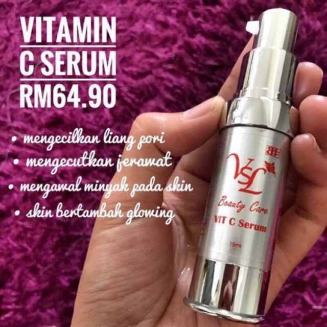 VSL VITAMIN C SERUM ORIGINAL | Shopee Malaysia