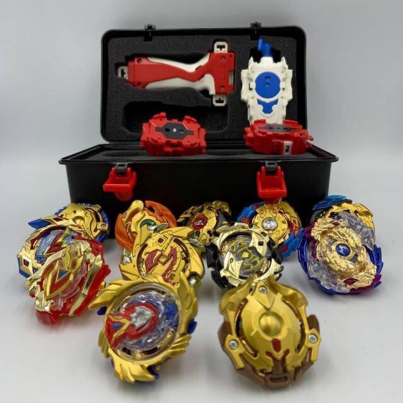 Buy 3 set Beyblade Set Free 1 Storage Burst Bey Box Launcher Beyblade ...