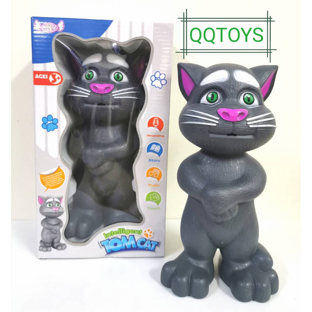 Talking Tom Cat Educational Toy For Kids (Medium Size) | Shopee Malaysia