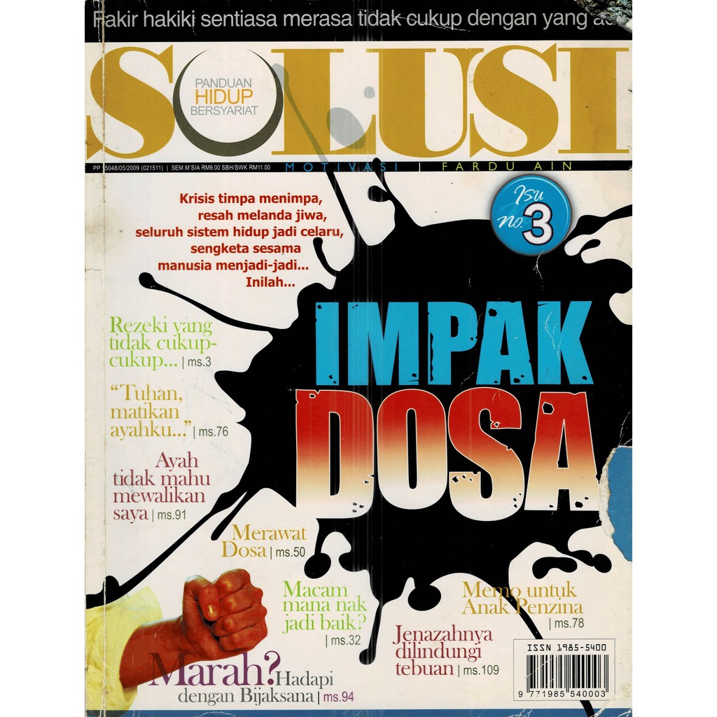 Majalah Islamik Terpakai - Majalah Solusi #1-10(Isu Lama) | Shopee Malaysia