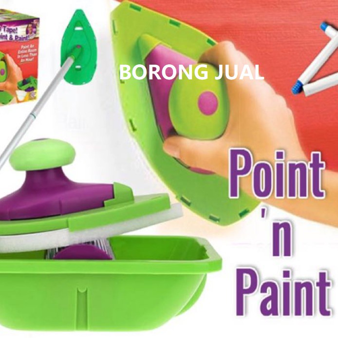 Point N Paint DIY Roller Painting Brush Paintbrush Painting Kit Tool ...