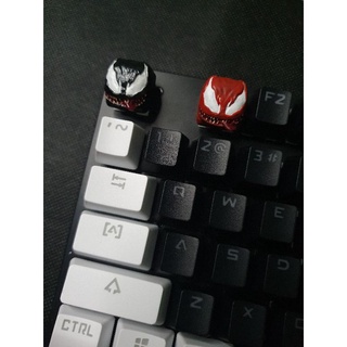 Artisan Custom Keycaps Keyboard Carnage Venom Spider man Marvel ...