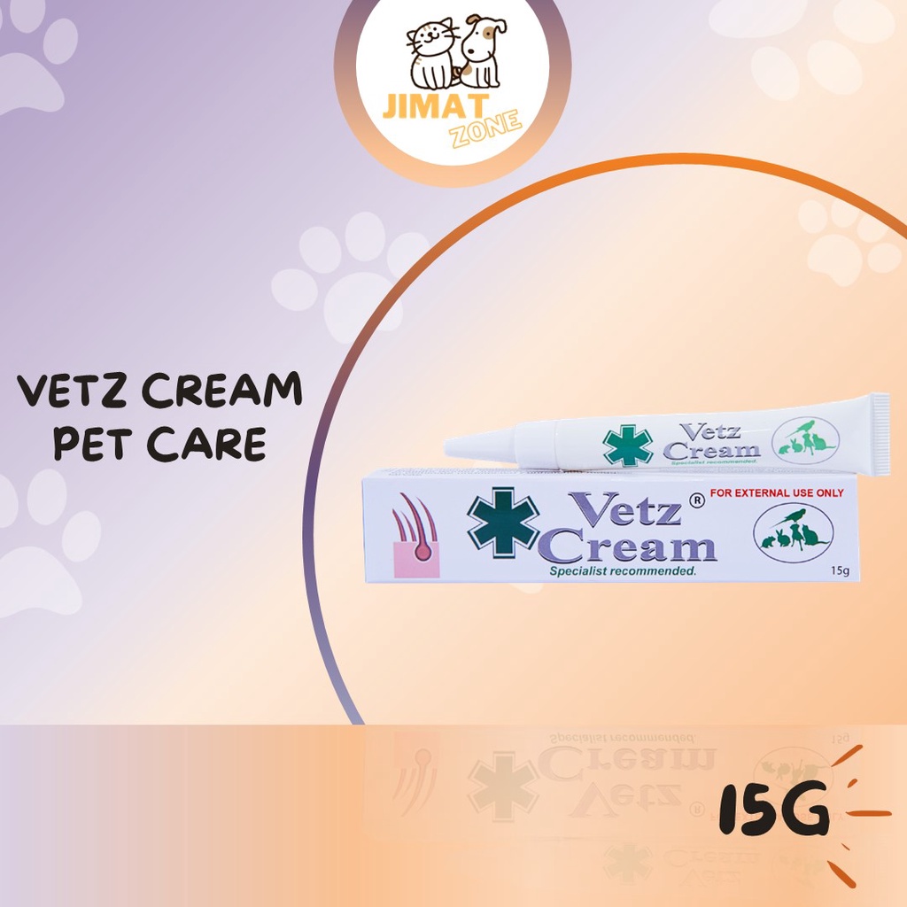 Vetz Cream 15G - Fungal Fungus Cream For Pets , Pet Skin Cream ...