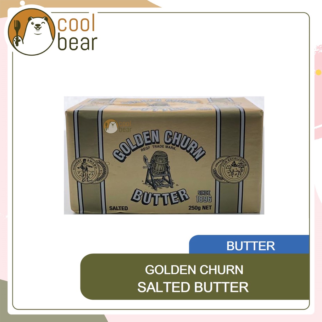 Golden Churn Salted Butter 250g | Shopee Malaysia