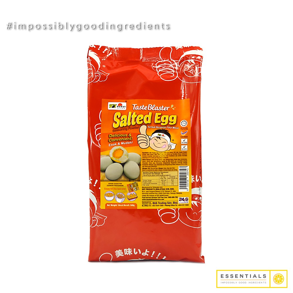 Soy Asahi Taste Blaster Salted Egg Seasoning Powder (500G) | Shopee ...