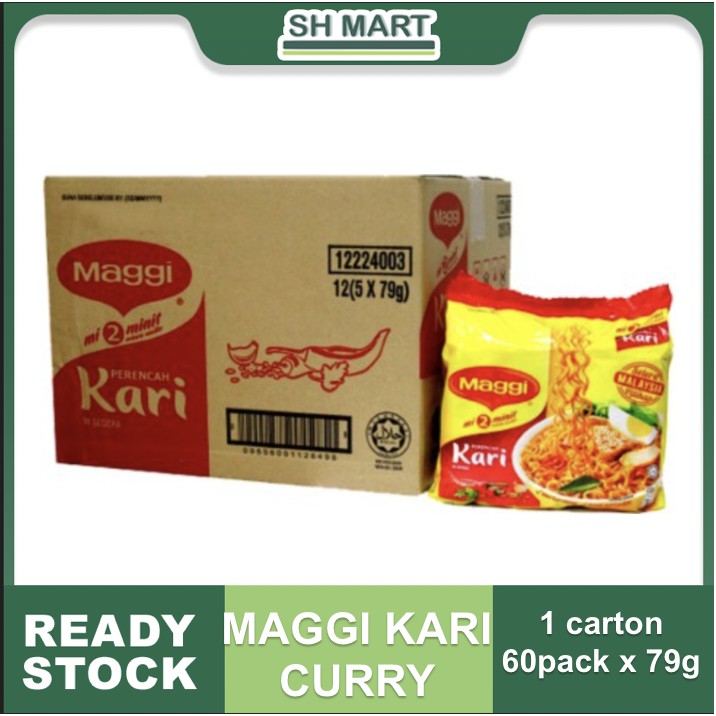 MAGGI KARI / MAGGI CURRY Carton ( 60pack x 79g) | Shopee Malaysia