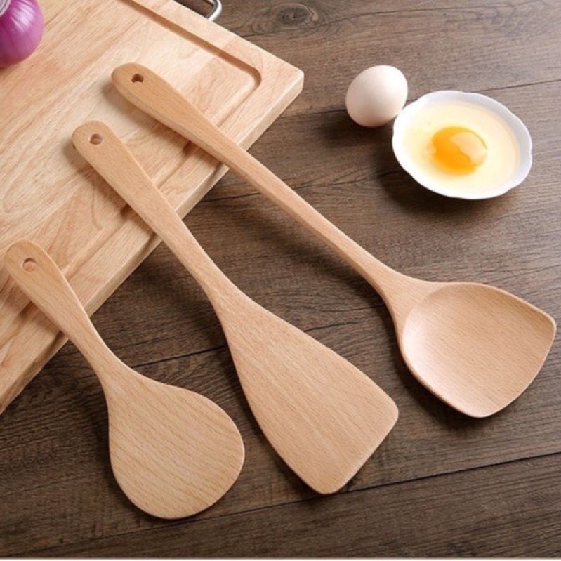 Sudip Kayu / Senduk Kayu / Senduk Nasi Kayu | Shopee Malaysia