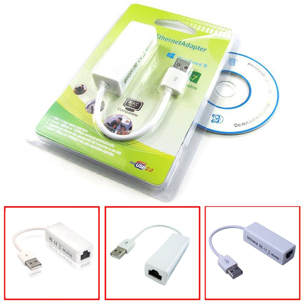 USB 2.0 to RJ45 Lan 10Mbps Ethernet Adapter Network Card USB to ...