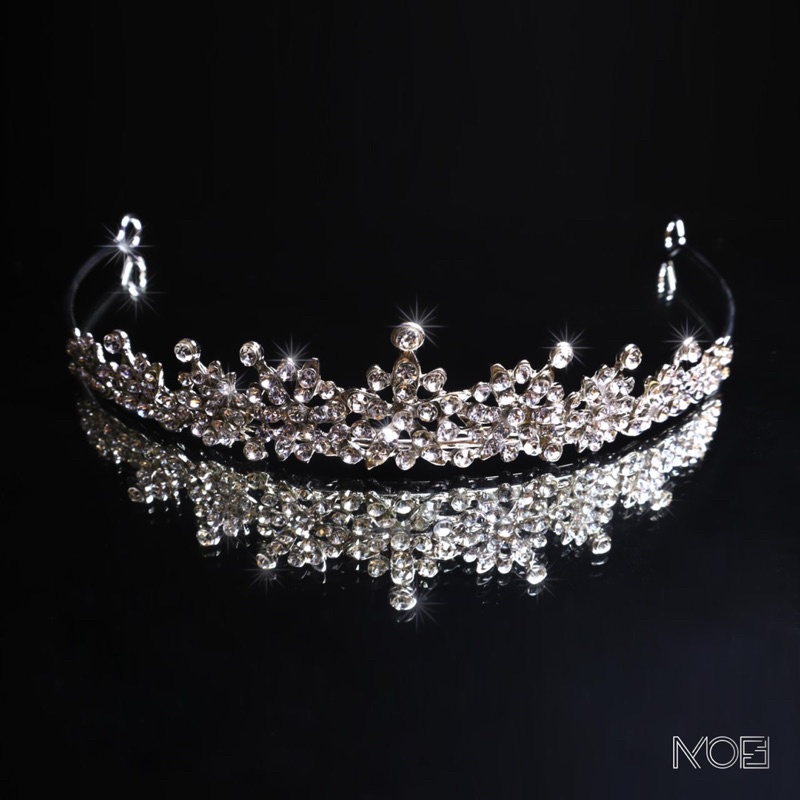 CROWN | NIKAH | TUNANG | NIKAH | SILVER|Ready stock Bridal Tiara Crown ...
