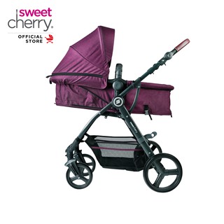 Sweet Cherry 3-in-1 Convertible Baby Stroller with Baby Carrier Car ...