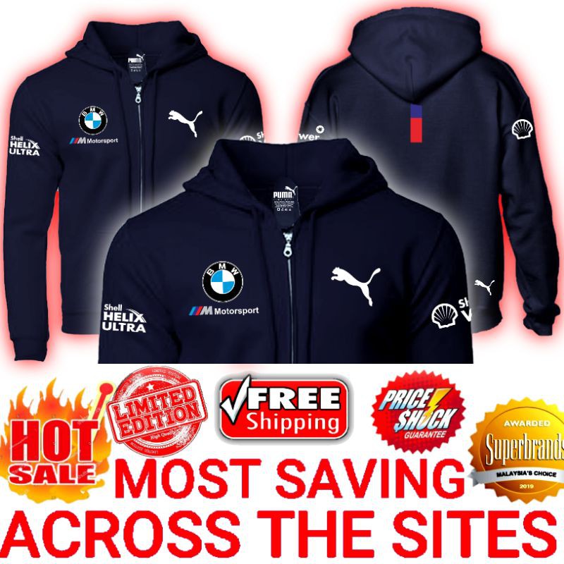 Super Premium: BMW Motorsports F1 Racing Team Logo Racer Mens Puma ...