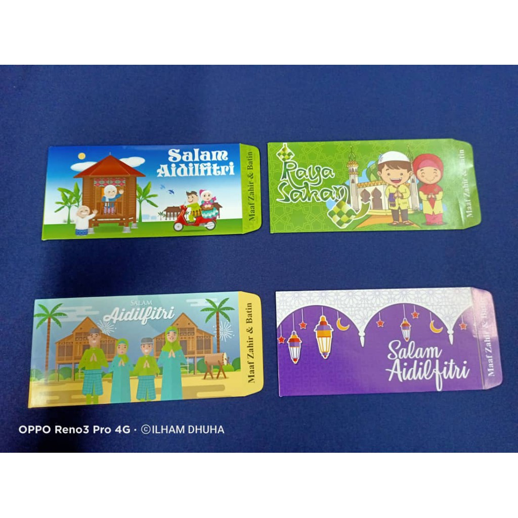 10 KEPING / SAMPUL DUIT RAYA 2021/ SAMPUL DUIT / SAMPUL DUIT RAYA / RM1 ...