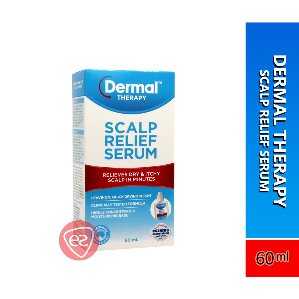 DERMAL THERAPY SCALP RELIEF SERUM 60ML (LEAVE-ON SERUM FOR DRY & ITCHY ...