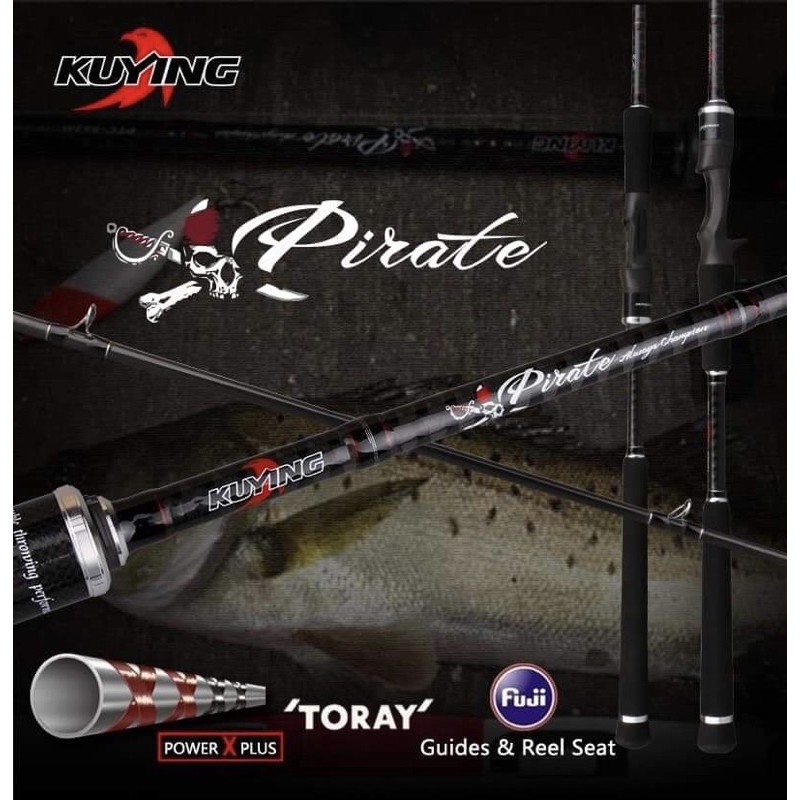 KUYING PIRATE SPINNING ROD | Shopee Malaysia