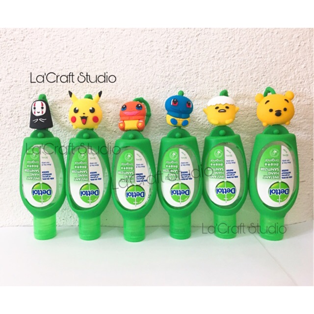 {Pokemon Dettol Holder Collection} Dettol Hand Sanitizer Original 50ml ...