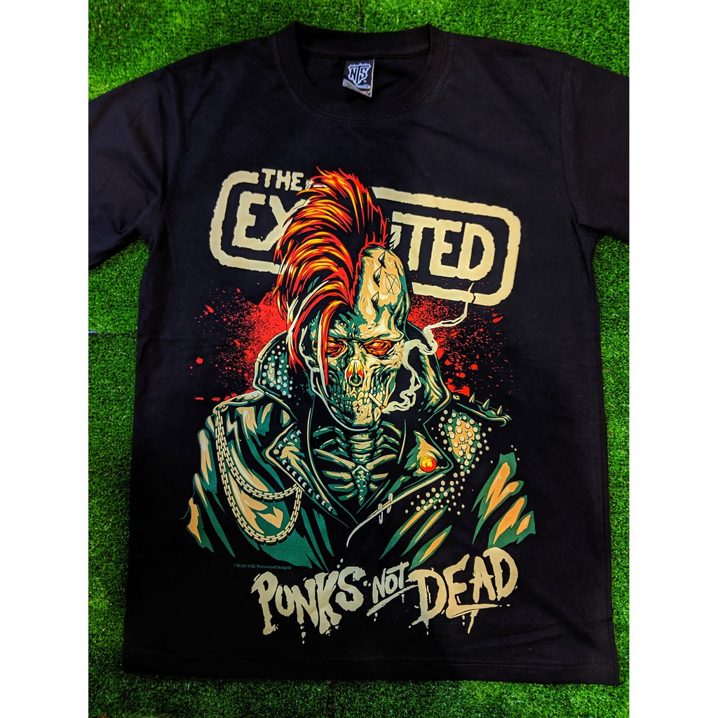 NTS THE EXPLOITED Punks Not Dead Original New Type System T-Shirt ...