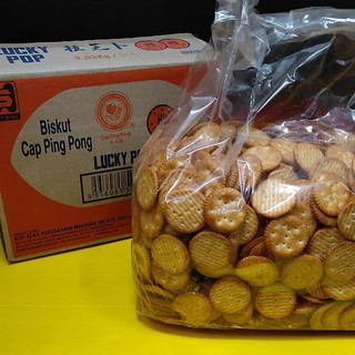Hup Seng Biskut kotak Lucky Pop cap ping pong 3.03kg(max 1 ctn ...