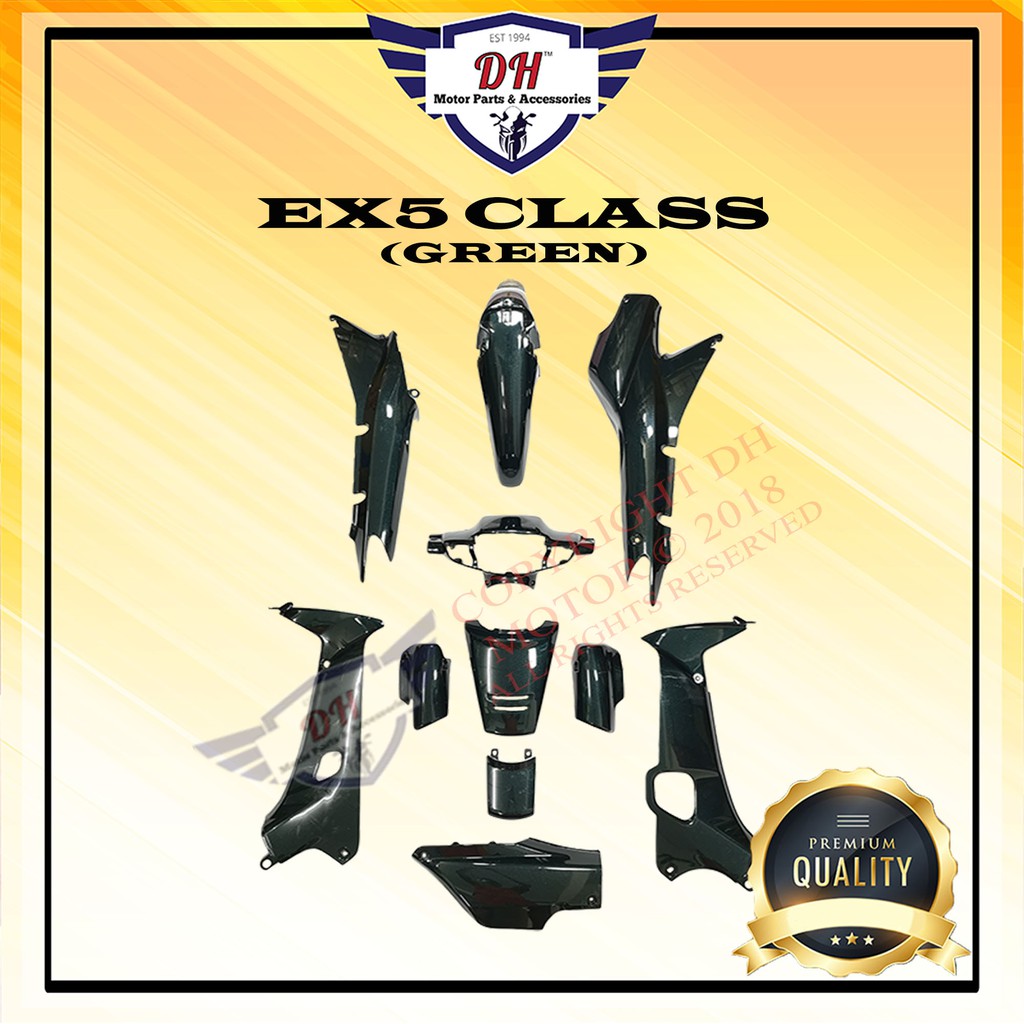 EX5 CLASS COVER SET (GREEN) | Shopee Malaysia